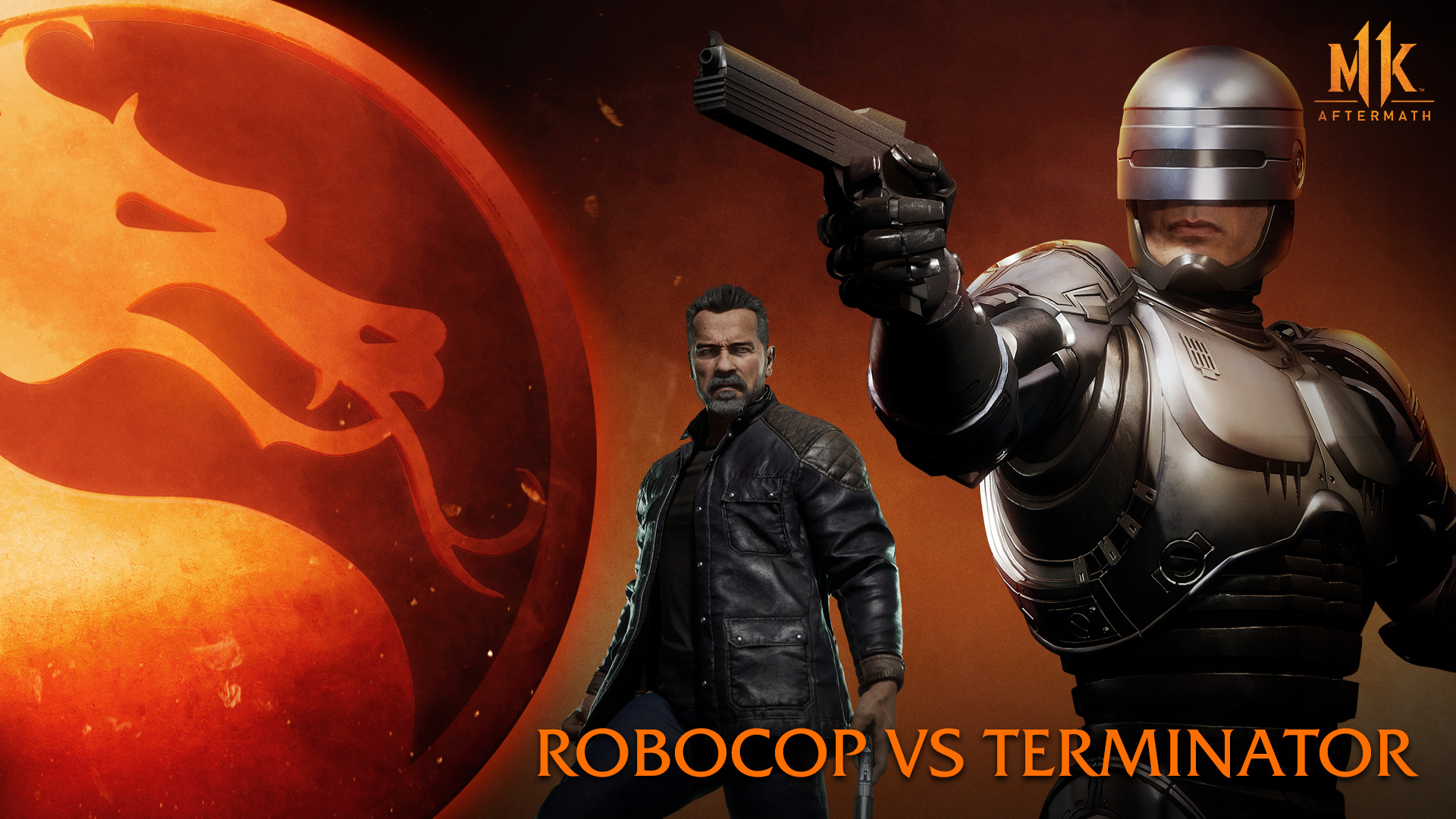 Terminator Vs Robocop Wallpaper
