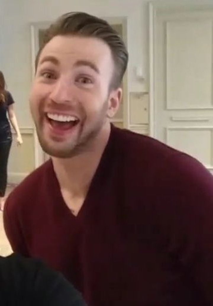Chris Evans Funny Face