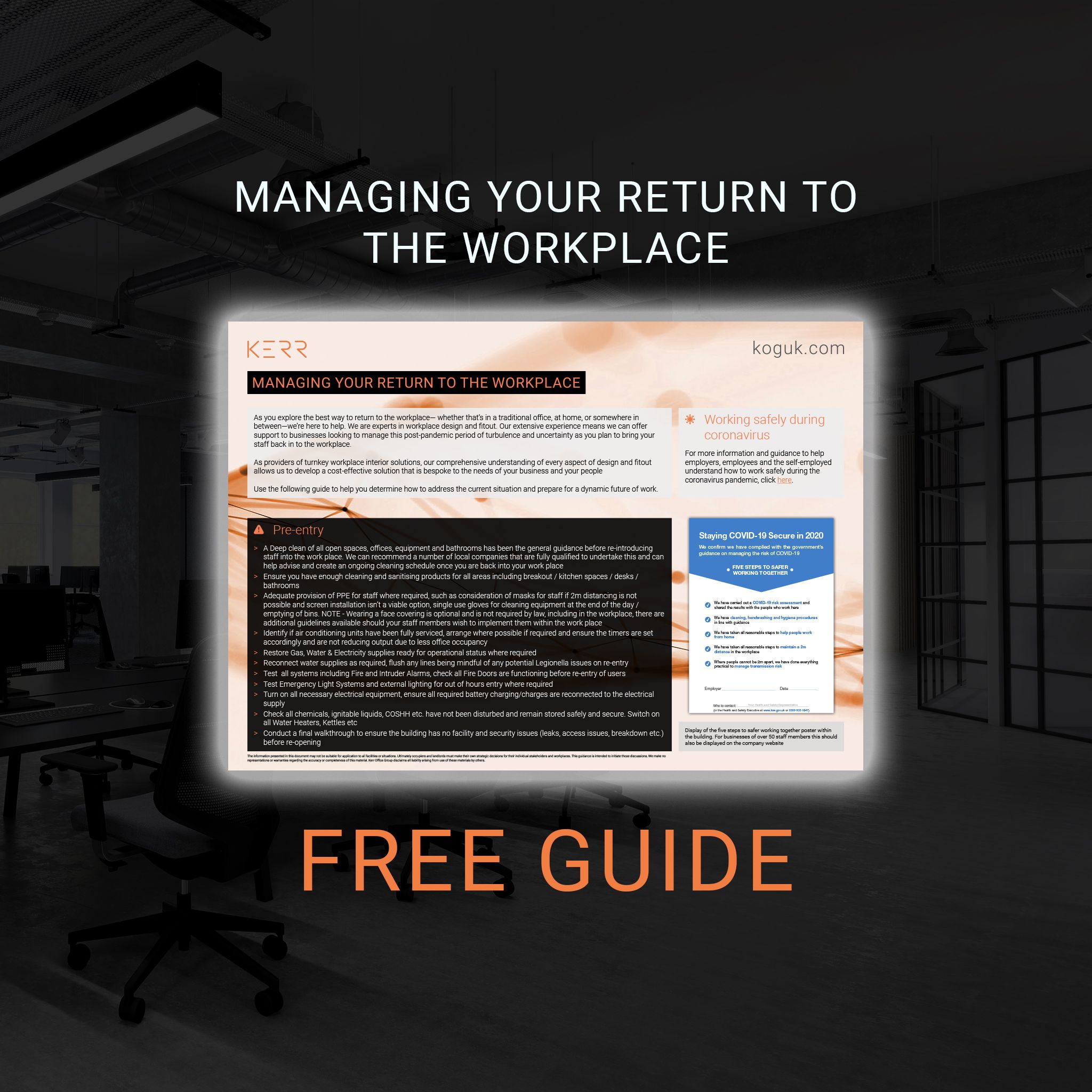 Kerr Office Group on Twitter: "As you explore the best way to return to ...