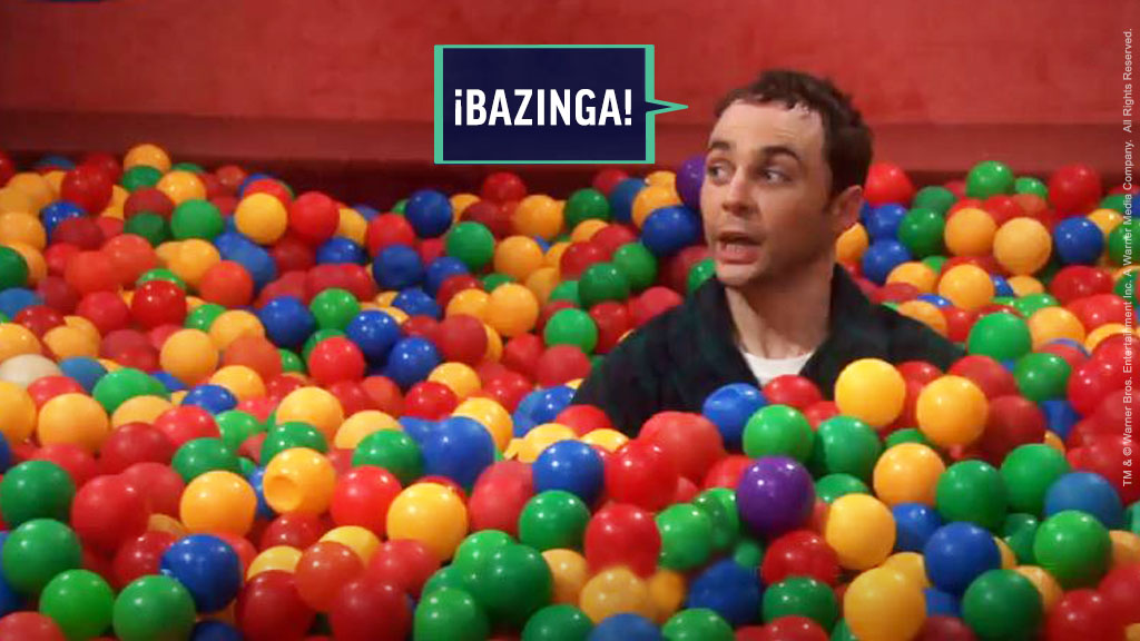 Sheldon Cooper Bazinga Ball Pit