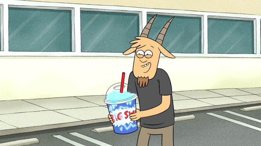 Thomas Regular Show Brain Freeze