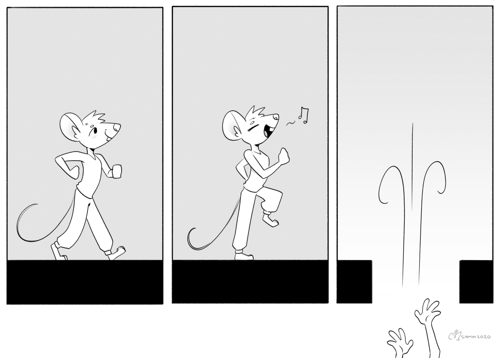 「really feelin this incredible edgy sadboy comic i drew in 20」Screaming ...