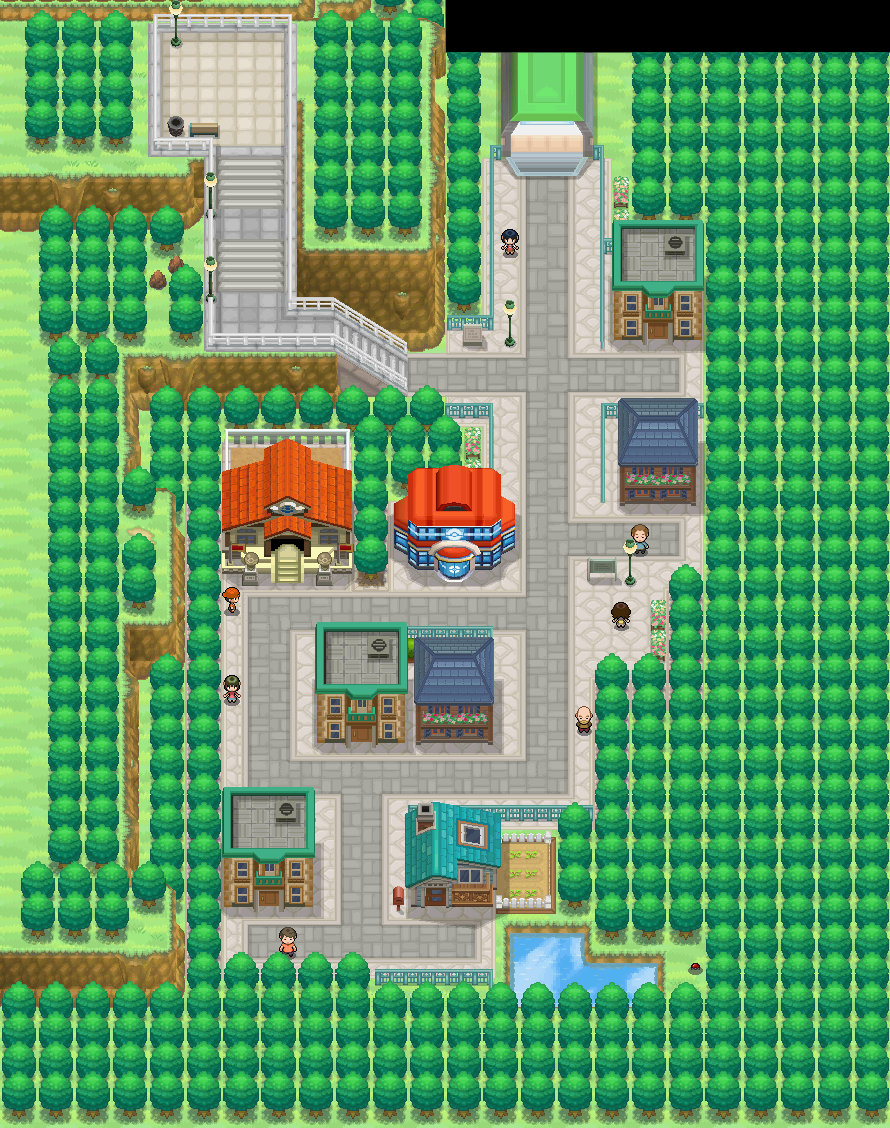 Pokemon Black Map