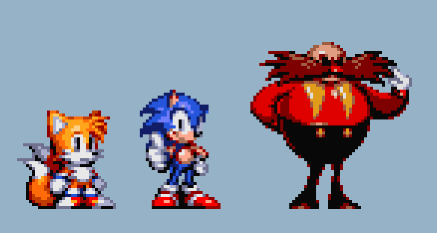 Sonic Sprite Background