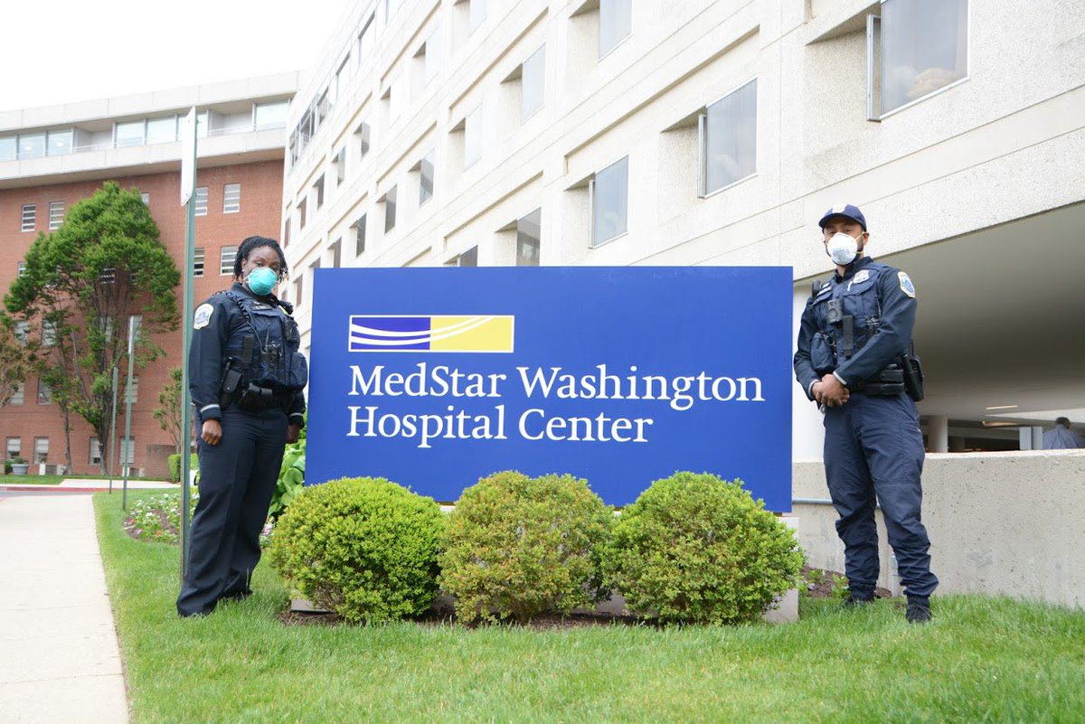Today MedStarWHC our officers showed their appreciation for healthcare ...