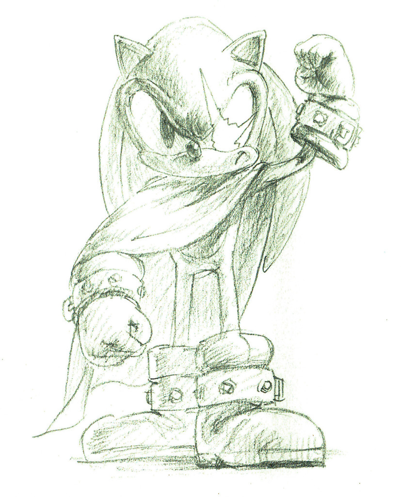 Sonic Adventure 2 Concept Art Shadow