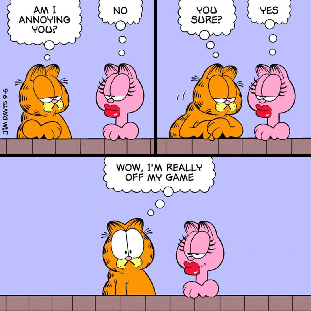 Garfield And Arlene Comics