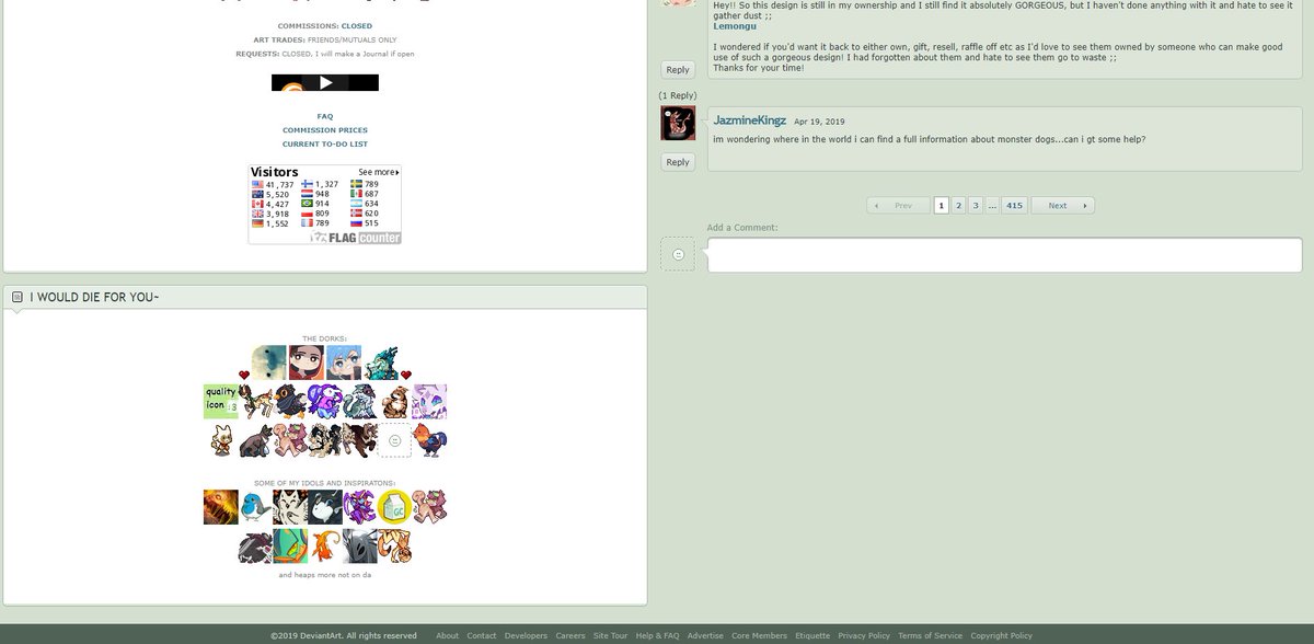 How to insert artist image icons in deviantart comments - acetofm