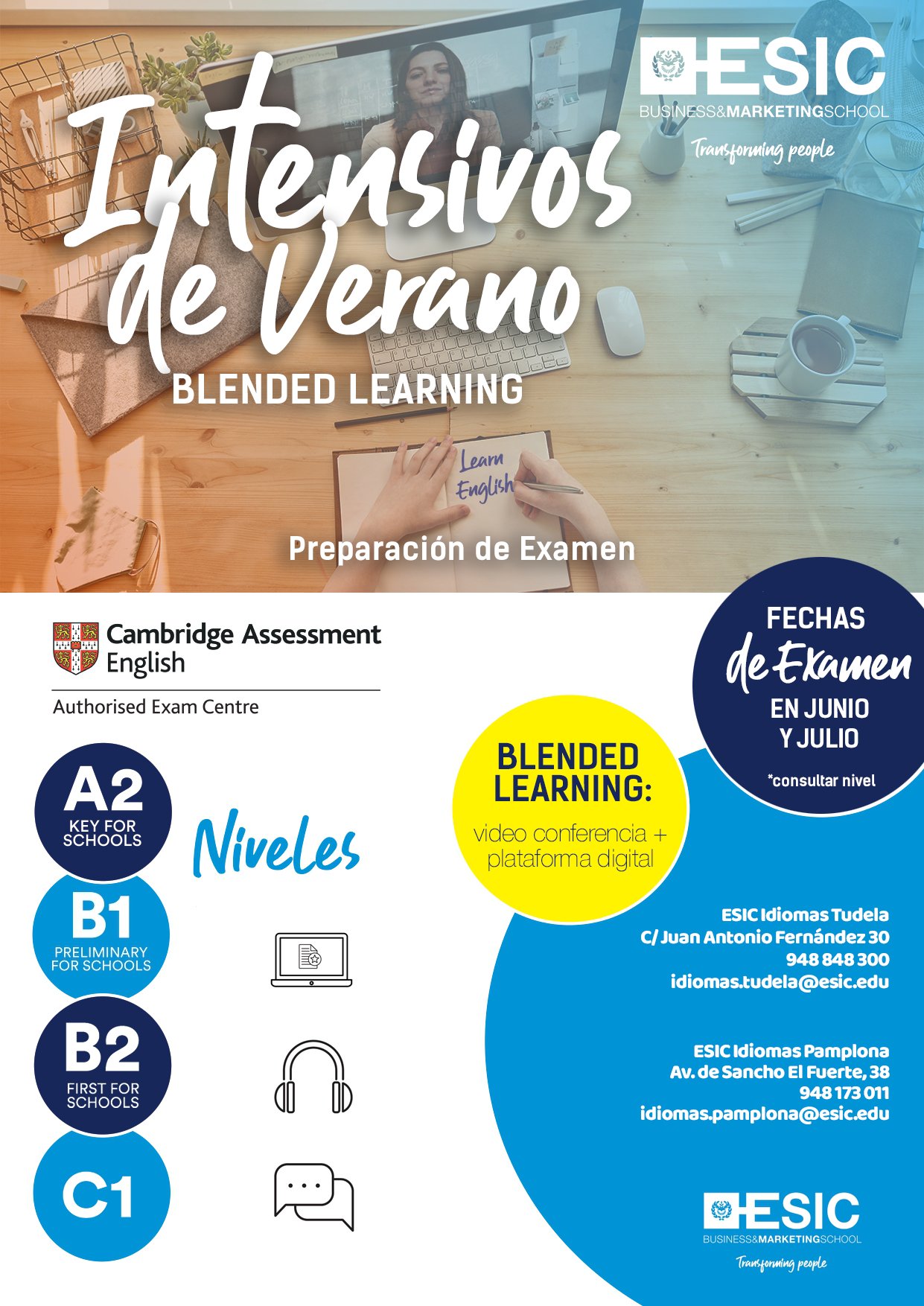 ESIC Idiomas on Twitter: "#Intensivos en Junio y Julio. Todos los niveles y For School. # ...