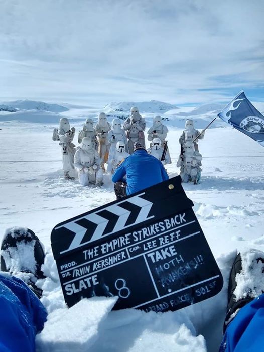 Star Wars Hoth Battle Scene