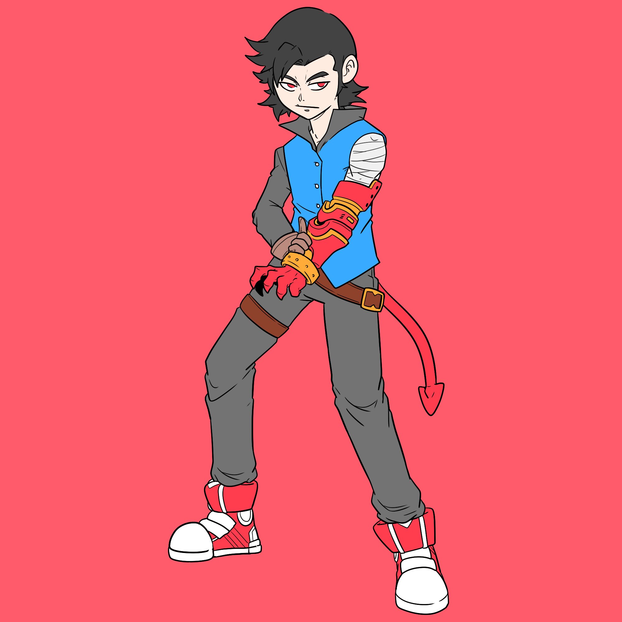 ArtZero on Twitter: "Devil boy…