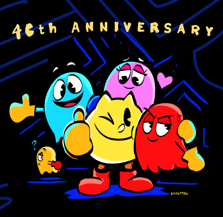 Pac Man Blinky Pinky Inky Clyde