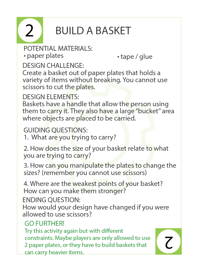 GCSC STEM on Twitter: ""Build a Basket" shows how you can take an ...