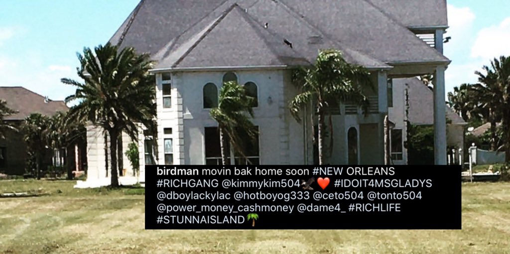 Inside Birdmans House