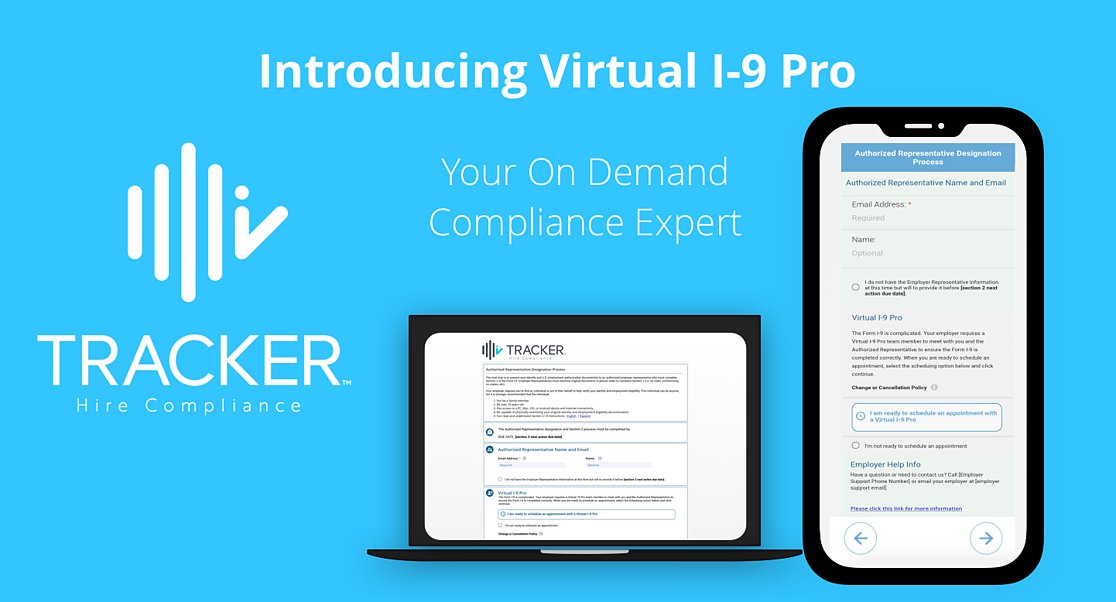 Tracker Corp on Twitter: "We are super excited to launch Virtual I-9 Pro, your on-demand ...