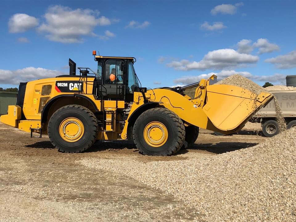 CATERPILLAR 982M Working, Albvorlandtunnel, Germany,, 51% OFF