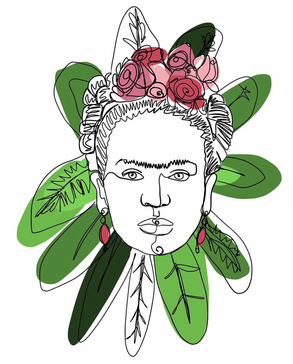Frida Kahlo Line Art: Sự Tinh Hoa Trong Nét Vẽ - Activegaliano.org