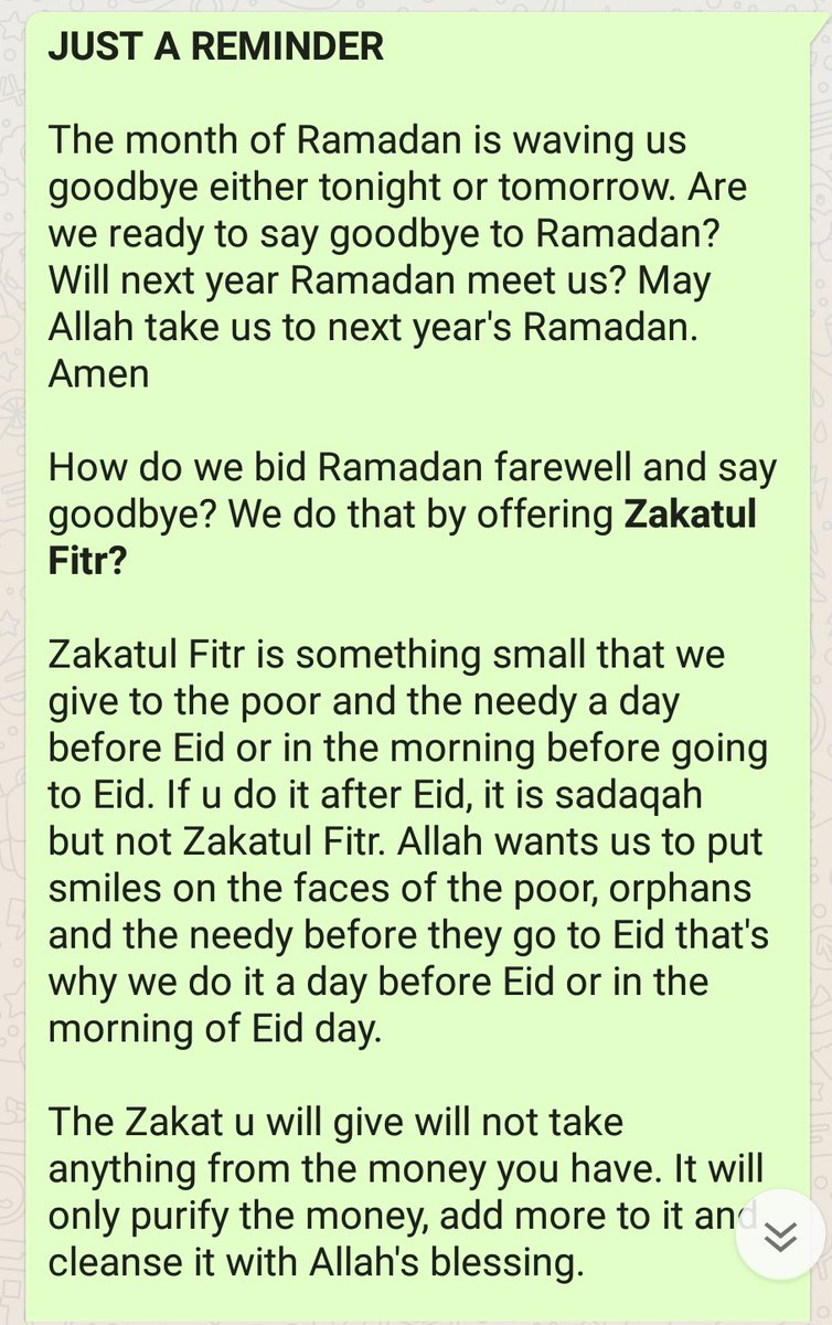 Ramadan Saying Goodbye