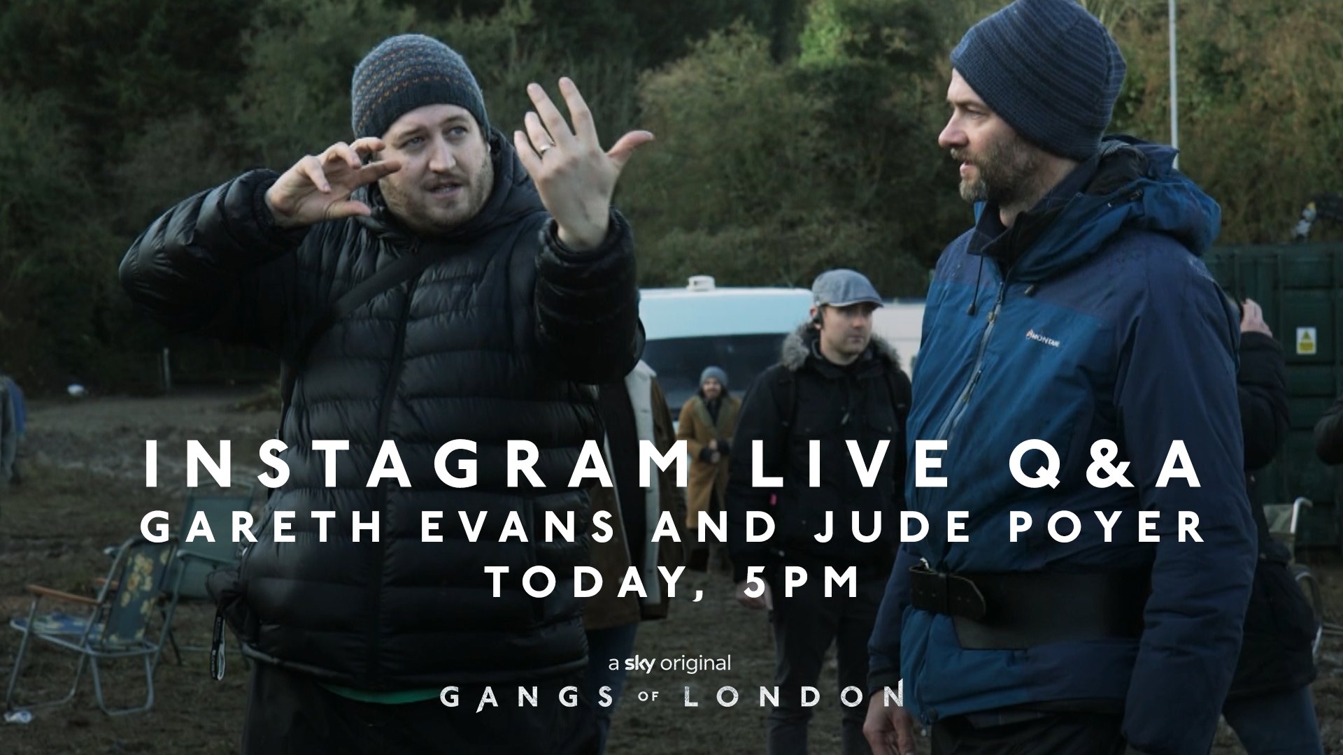 Sky TV on Twitter: "Join #GangsofLondon creator and director, Gareth Evans and stunt coordinator ...