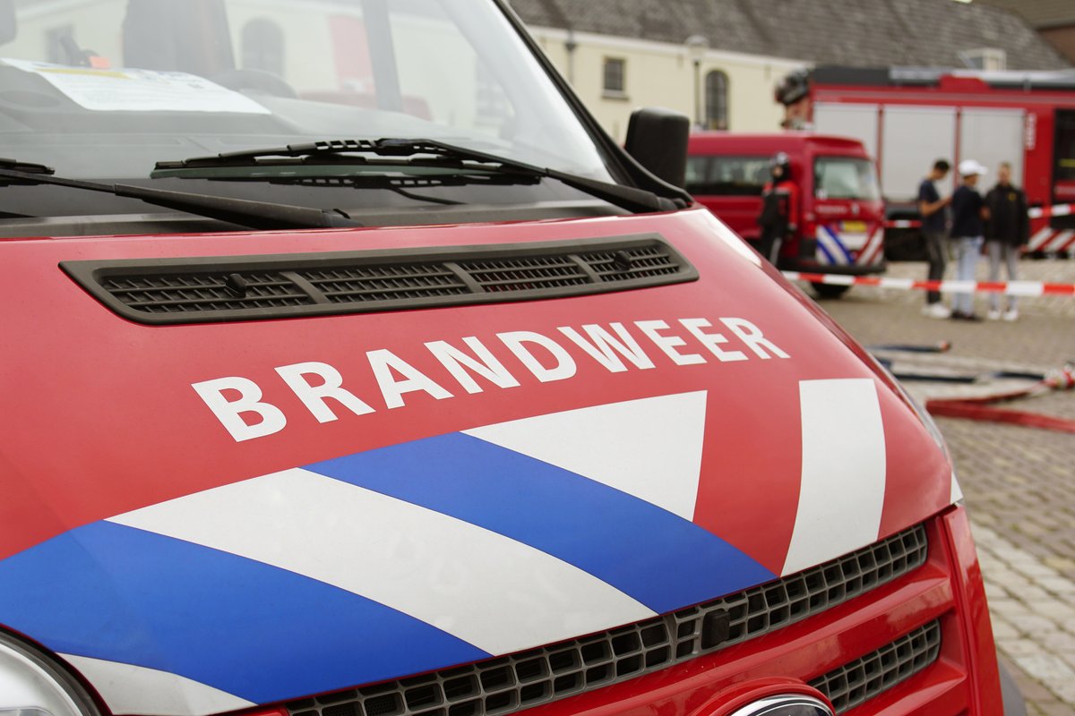 De brandweer is vrijdagmiddag uitgerukt voor een brand in Heerlen ...