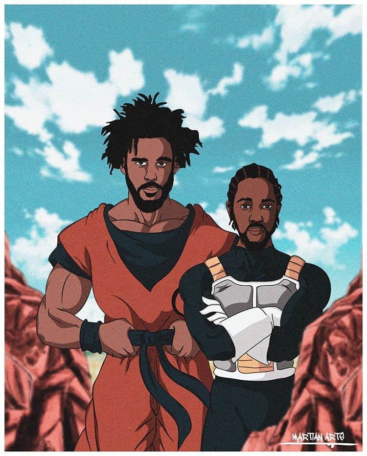 Kendrick Lamar Animated