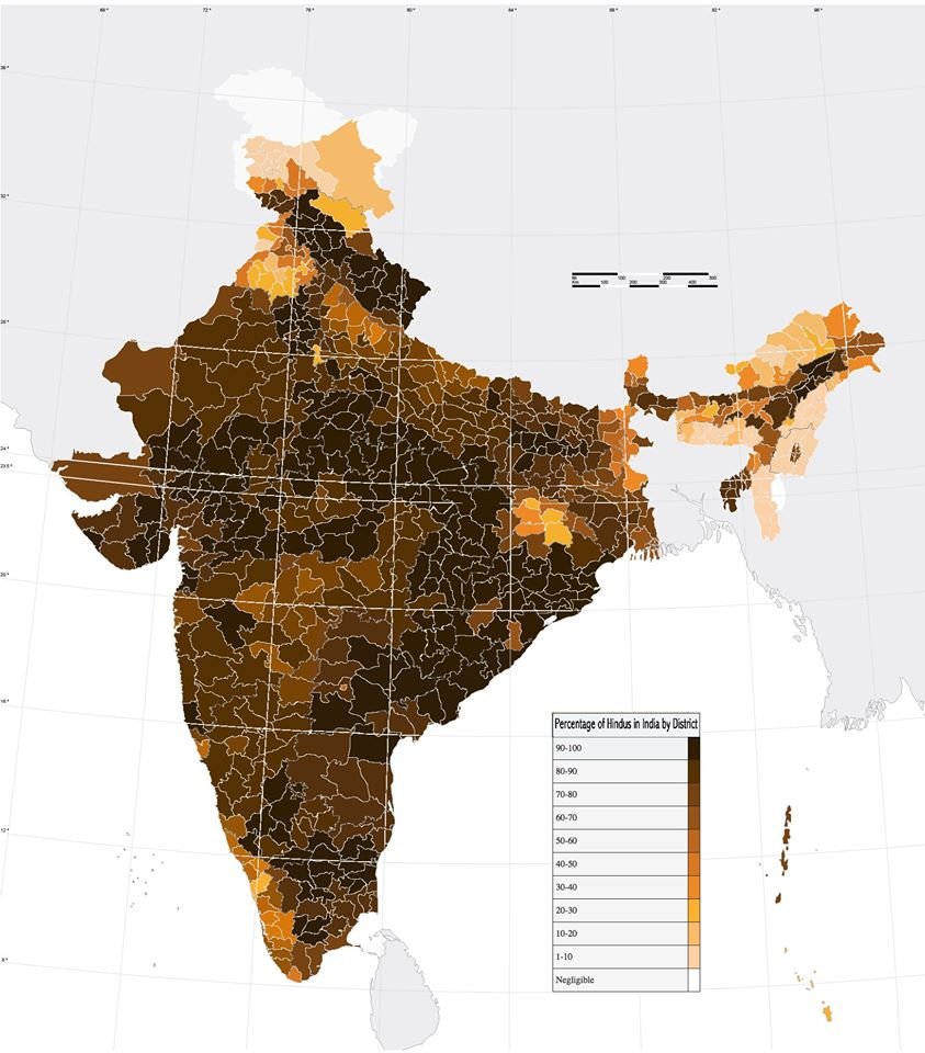 Sikhism Religion Map