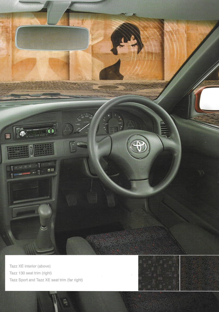 Toyota Tazz Sport Interior