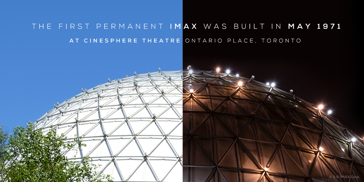 On this day in 1971, we opened the world’s 1st permanent IMAX movie ...