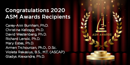 ASM on Twitter: "Congratulations to the 2020 ASM Awards recipients for their contributions to ...