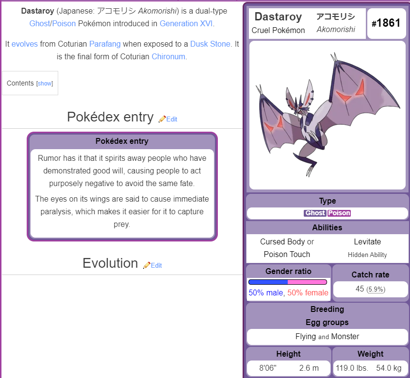 Vampire Fakemon