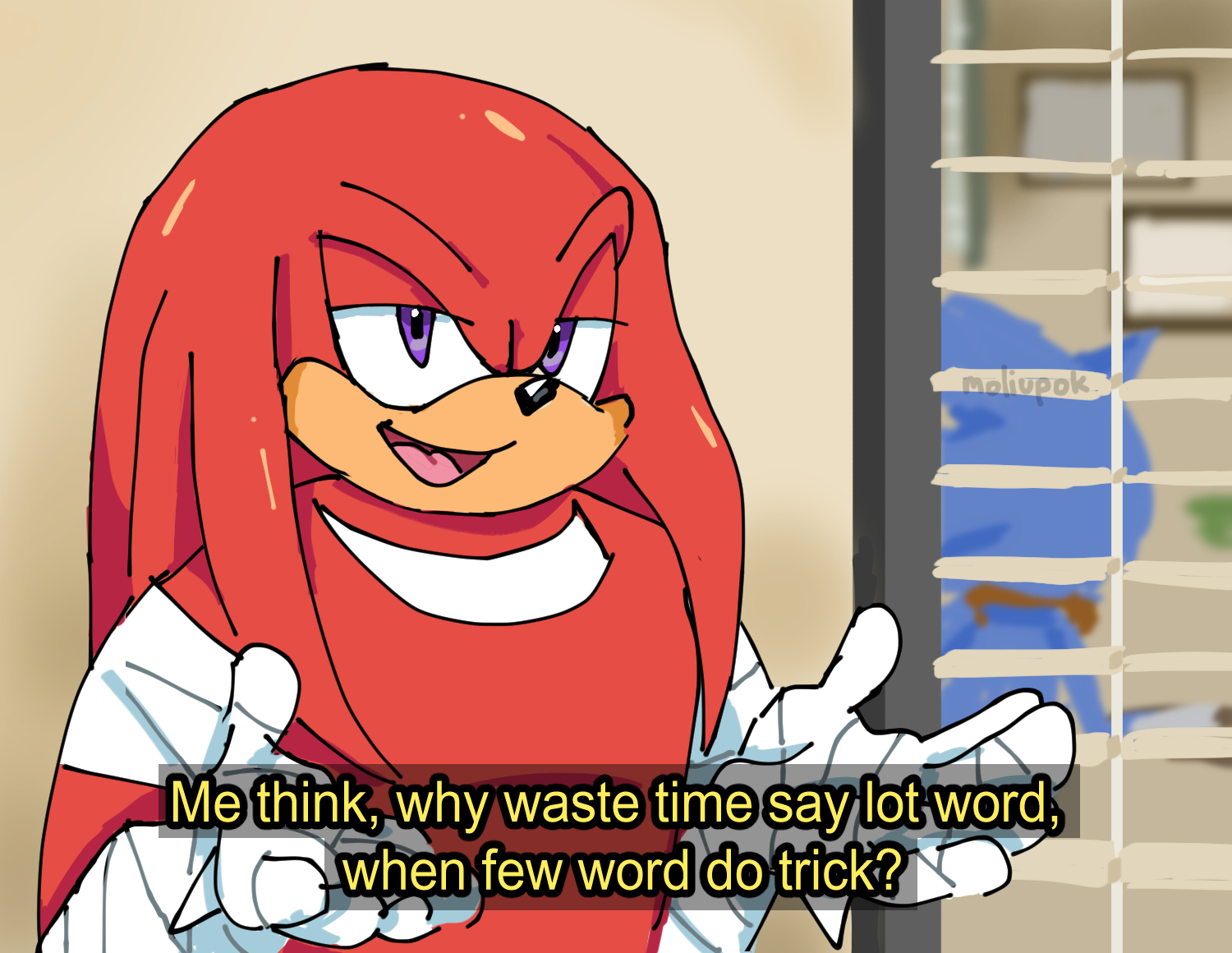 Sonic Boom Knuckles Tumblr