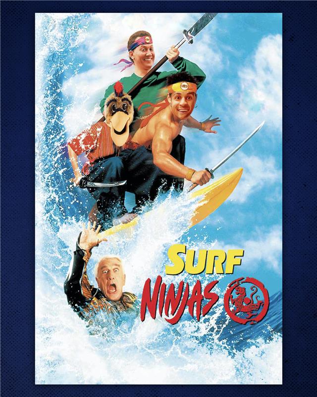 Surf Ninjas Poster