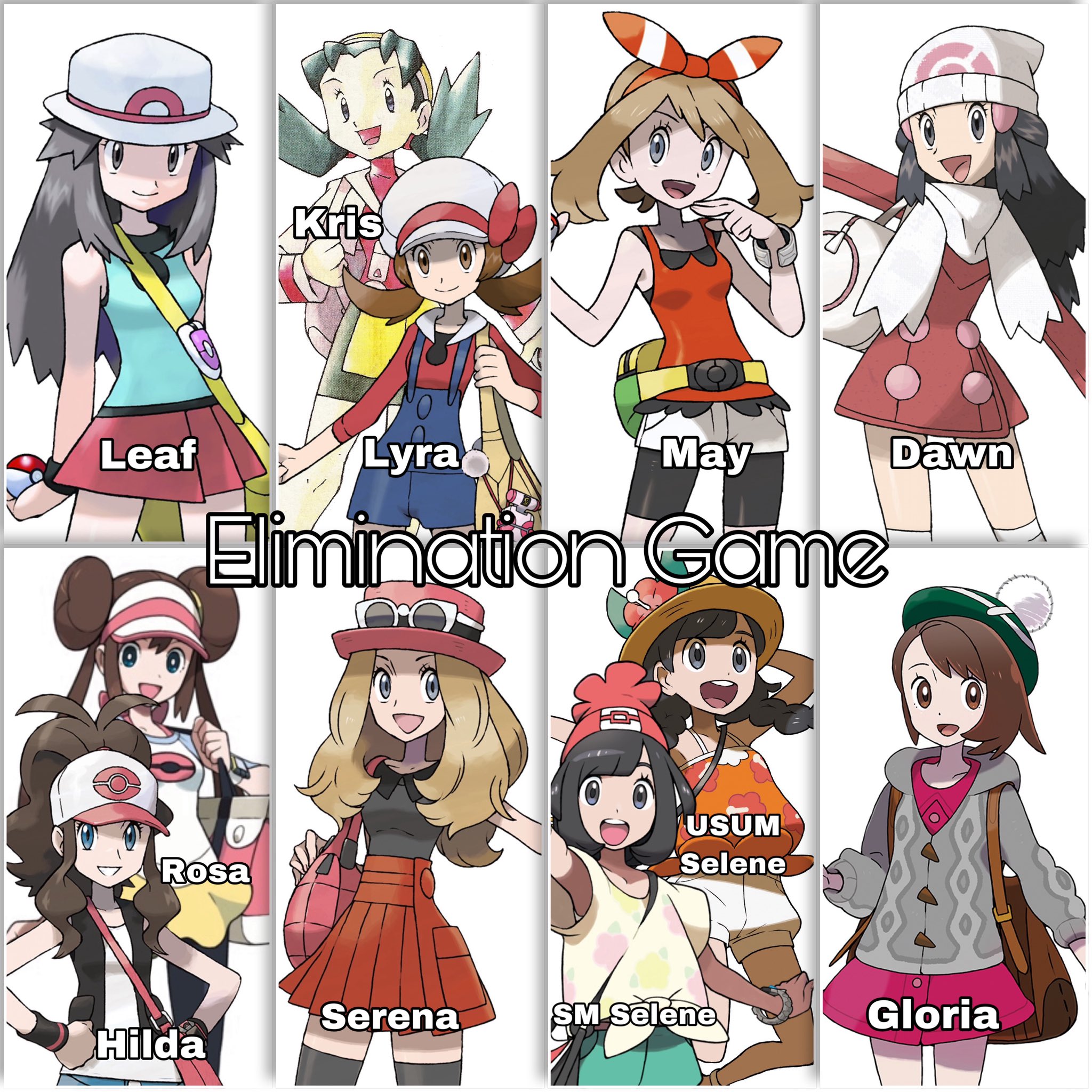 All Girl Pokemon Trainers