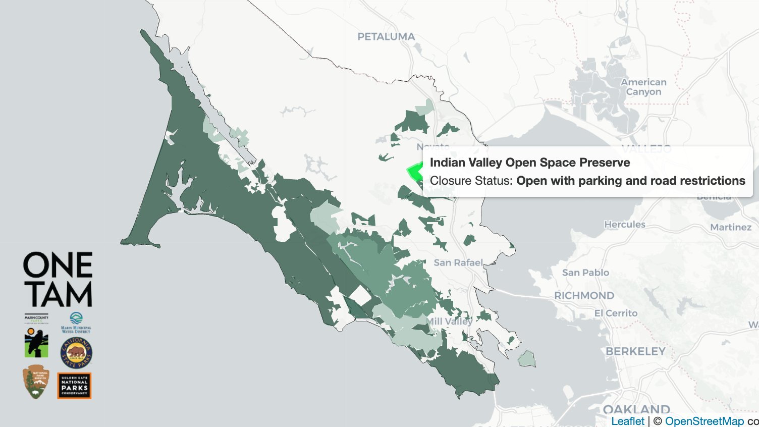 Marin County Boundary Map 1,700+ Marin County California Stock