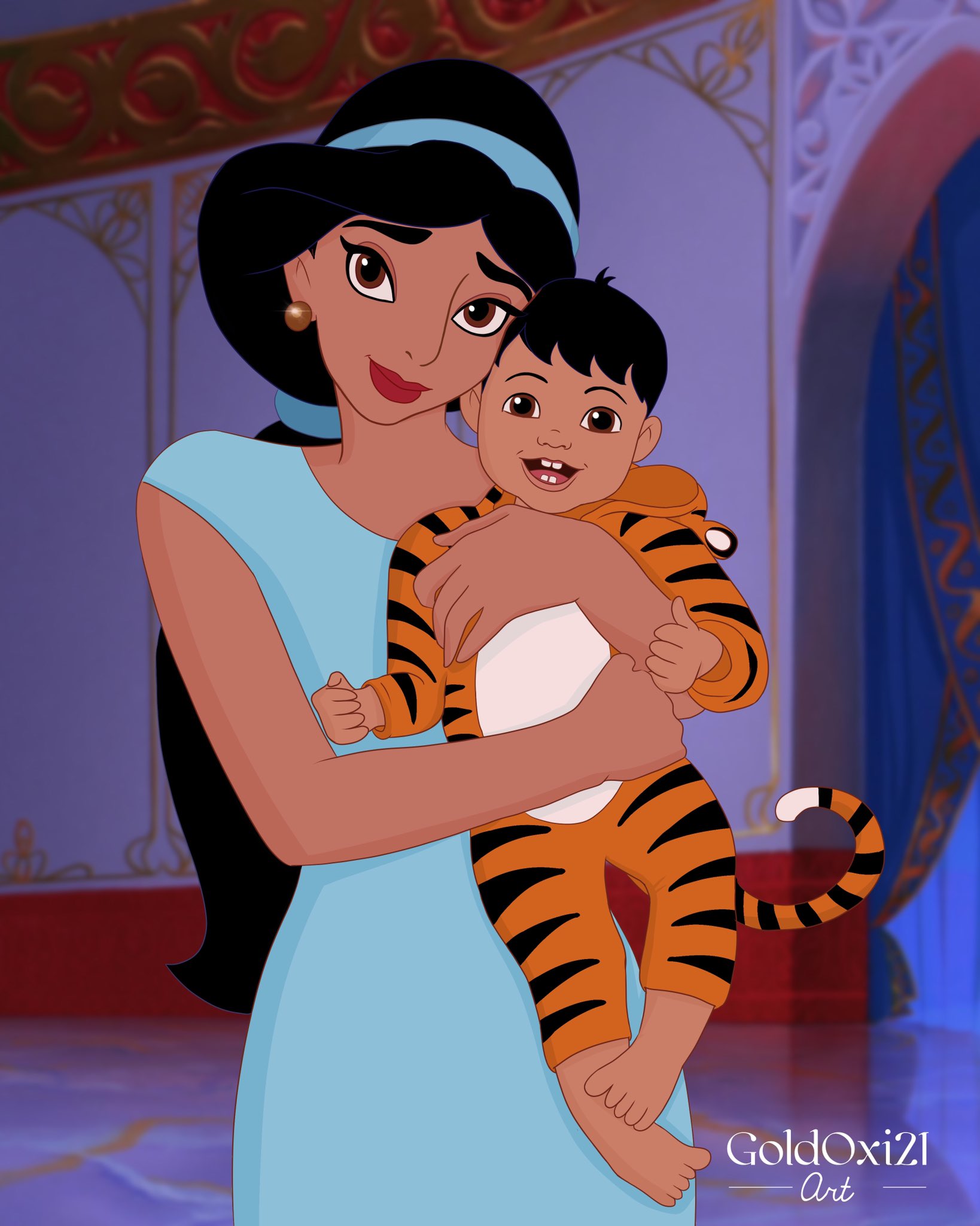 Aladdin And Jasmine Baby