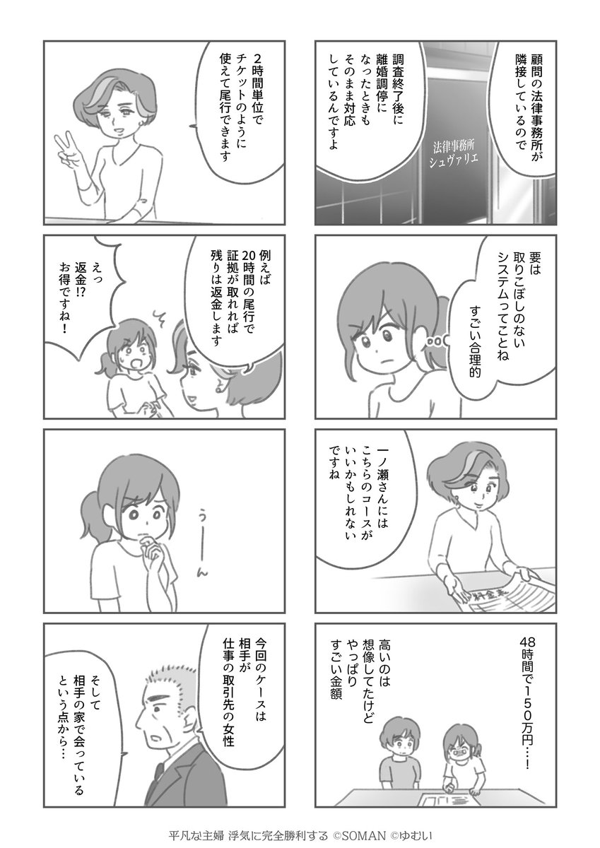 平凡な主婦・浮気に完全勝利する』 第2話ー② Vblqem63ti 」ゆむいの漫画