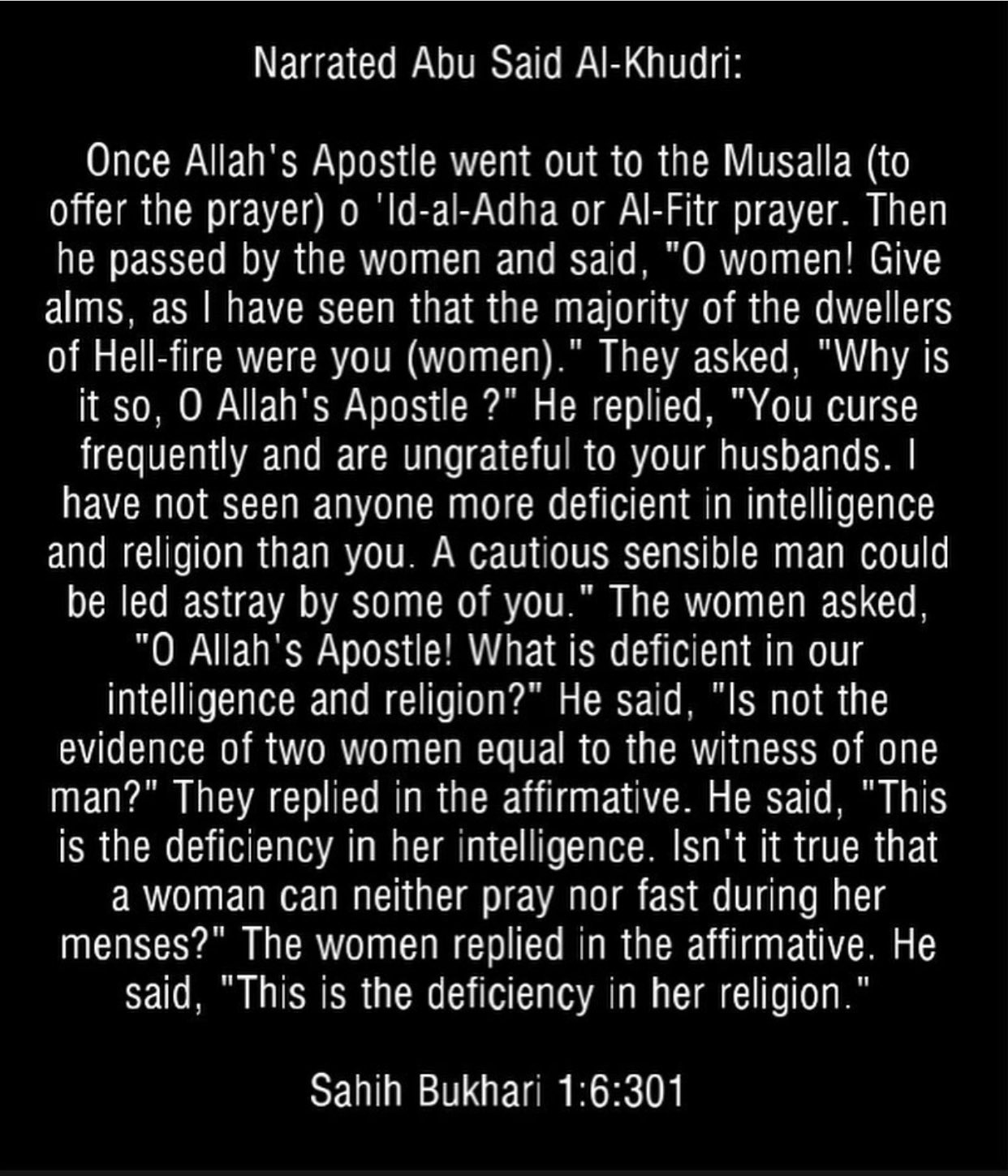 Circular Reasoning Islam