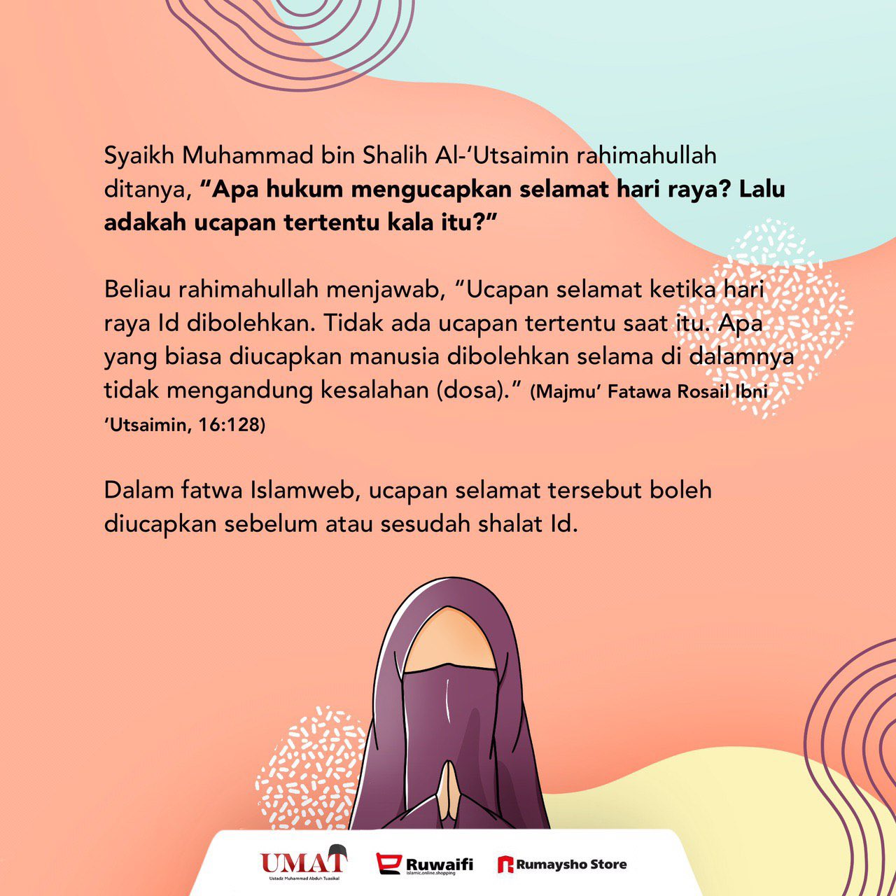 Catat 9+ Ucapan Idul Fitri Rumaysho Yang Benar | Kata Kata Sunda