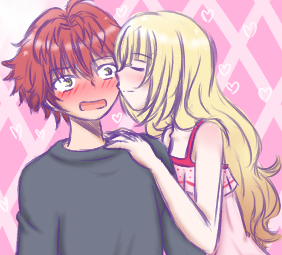 Lilith☆Commissions are Open on Twitter: "Kiss day with Mei-chan and Ken-chan!! Support my Brotp ...