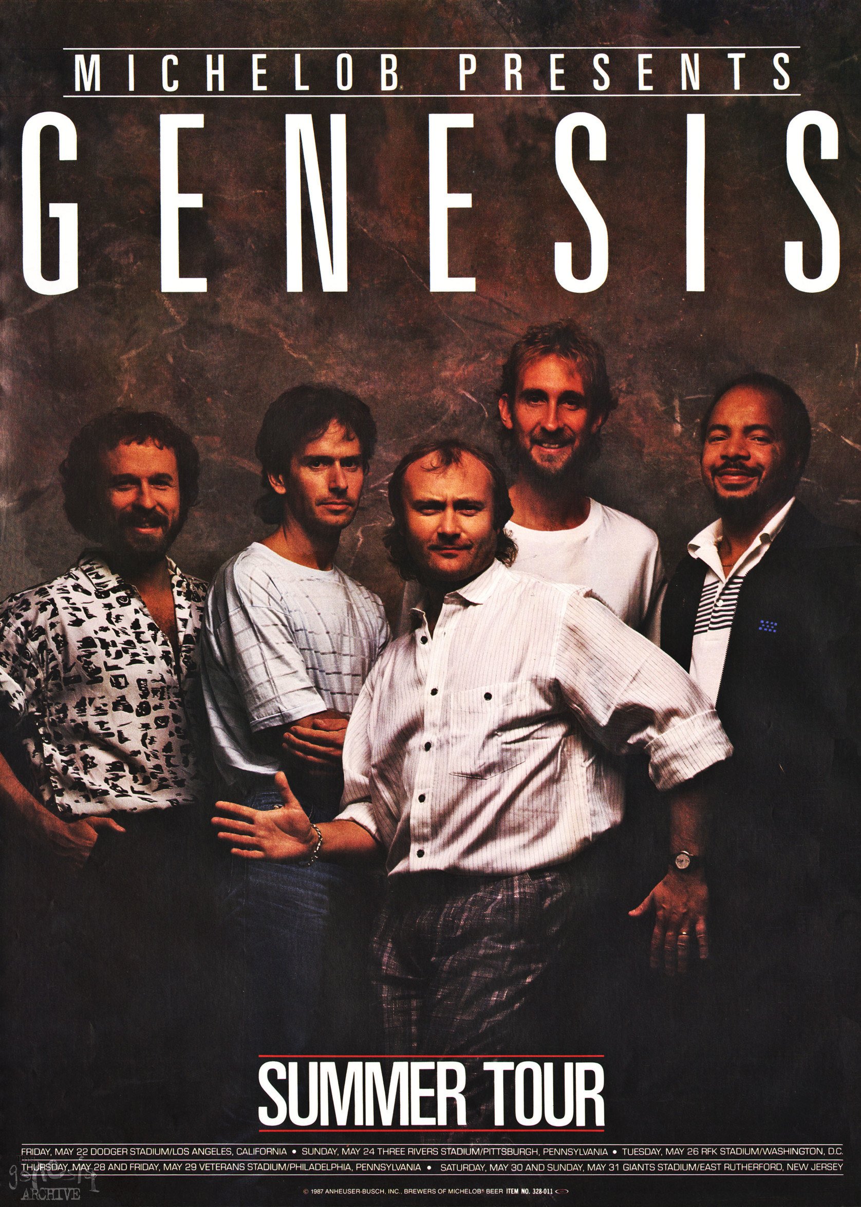 Genesis Invisible Touch Tour