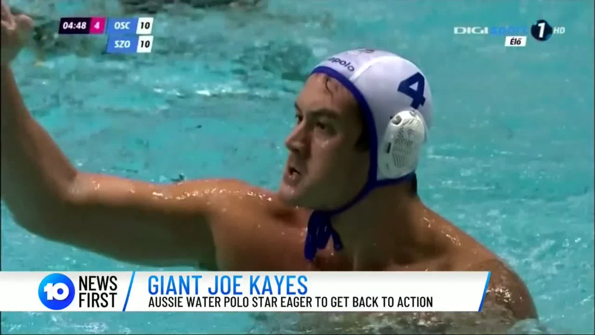 COVID19 may have forced water polo star Joe Kayes out of Italy, but he ...