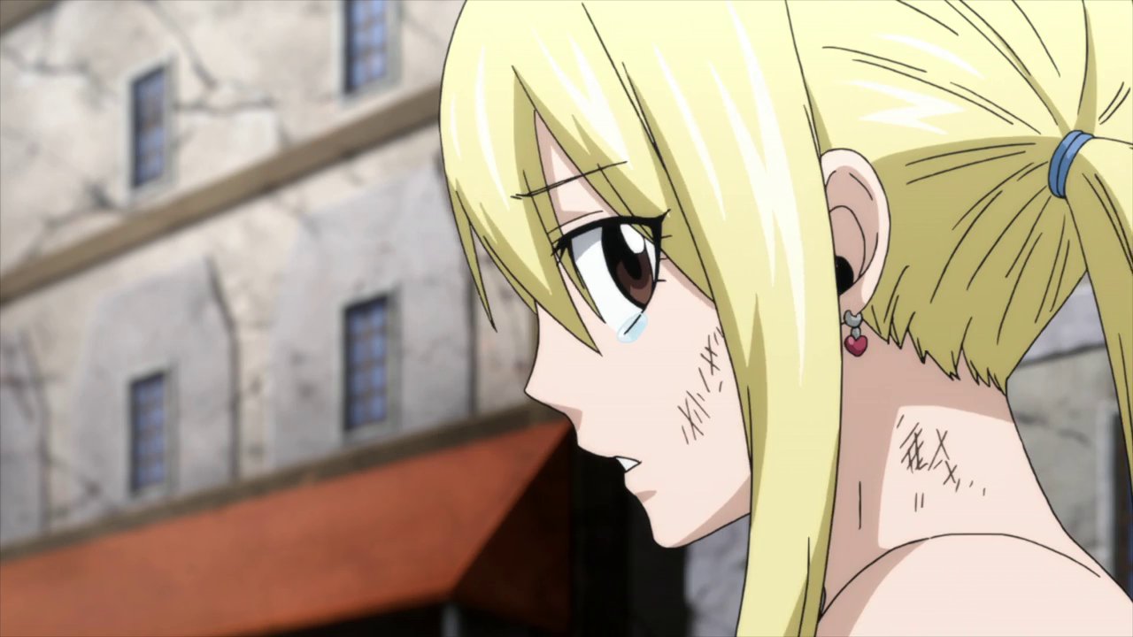 Lucy Heartfilia Angry