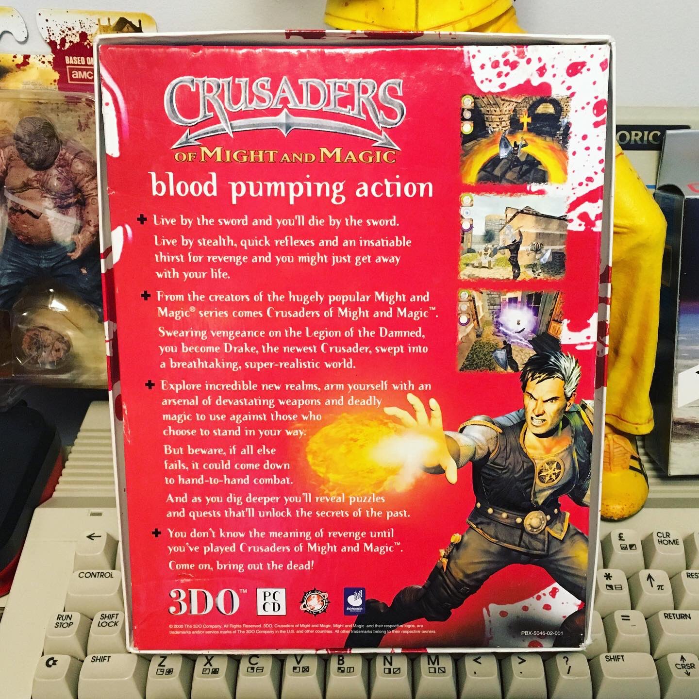 Advertisements Art & Collectibles Poster Official Art PlayStation Print Ad Crusaders Of Might ...