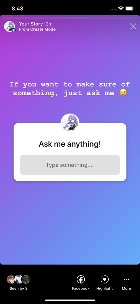 Ask Me Anything Instagram