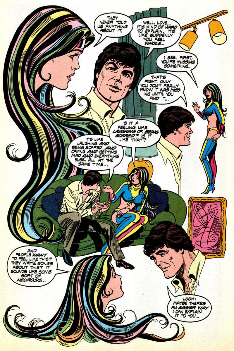 「Gil Kane on Dan Spiegel's work: "(Spiegel's)organizing of a」marco ...