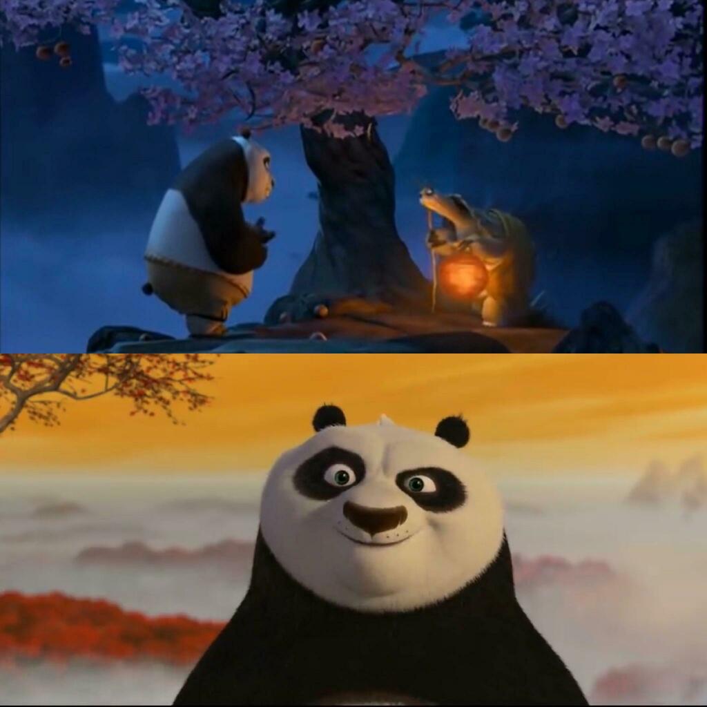 Kung Fu Panda Po Eating