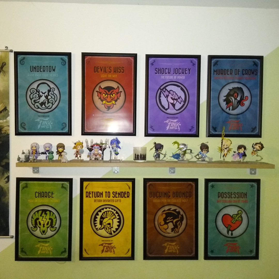 Bioshock Infinite Vigors Posters