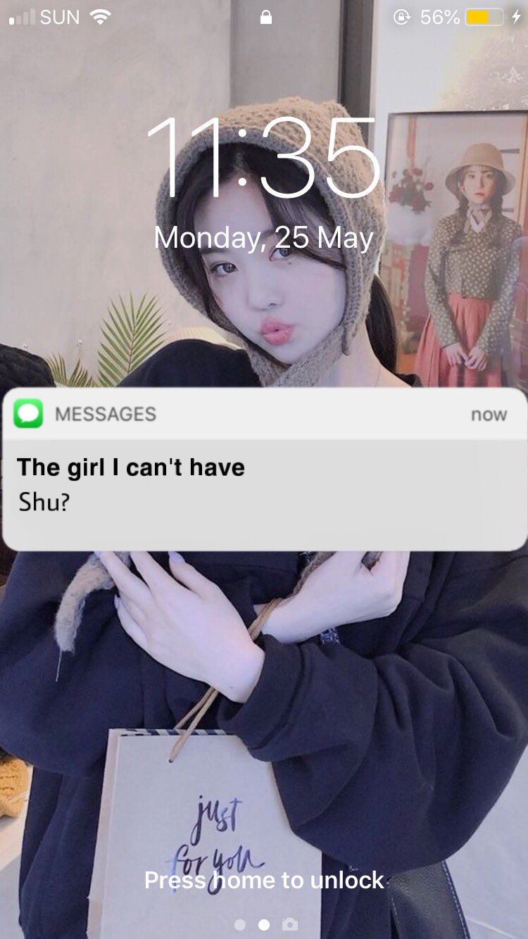 Kidd on Twitter: "40. Shuhua’s lockscreen is so cute https://t.co/SoIe6UrDTX" / Twitter