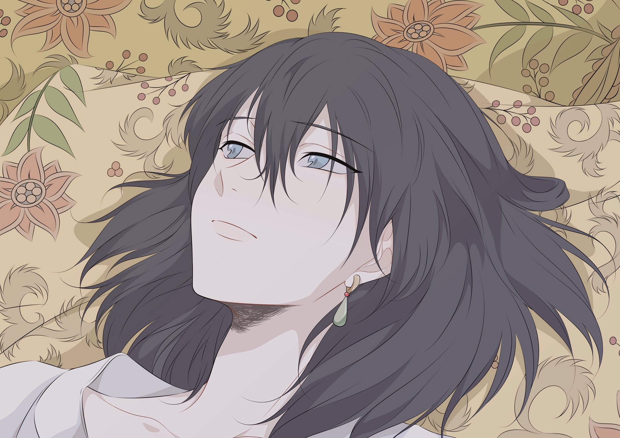 Howls Moving Castle Howl Black Hair