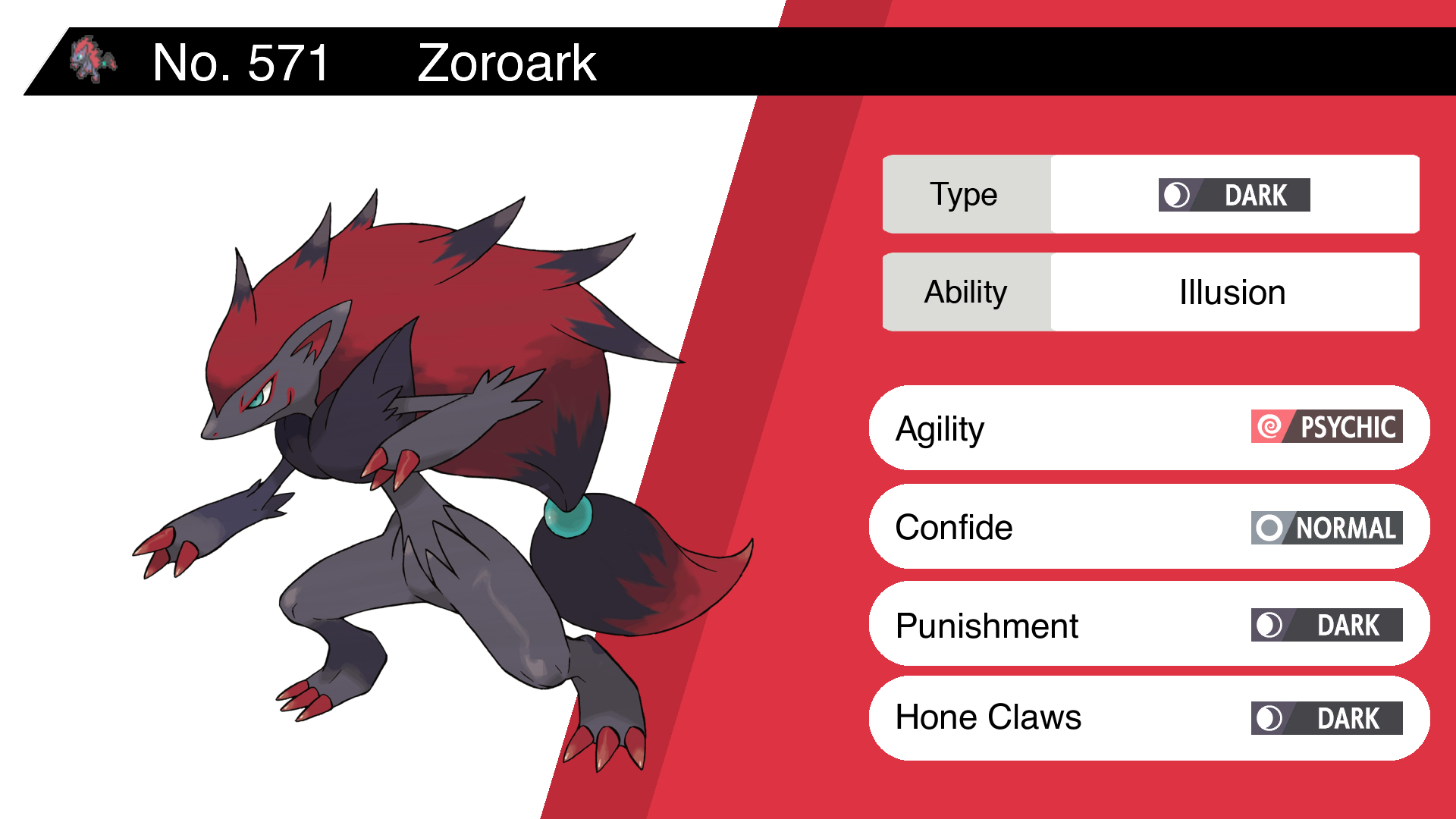 Evolution Zoroark Illusion